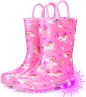 China 3-10 Years Old Kids Light Up Rain Boots CE Certified For Outdoor Activities for sale