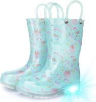 China 3-10 Years Old Kids Light Up Rain Boots CE Certified For Outdoor Activities for sale