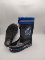 China Customized Color Childrens Gumboots Rain Boots Matt Or Shiny Finish Light Up Design for sale