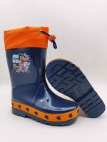 China Polyvinyl Chloride Kids Rain Boots Light Up Gum Boots Customized Logo for sale
