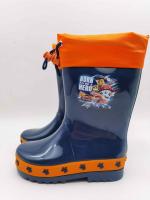 China Polyvinyl Chloride Kids Rain Boots Light Up Gum Boots Customized Logo for sale