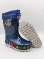China Polyvinyl Chloride Kids Rain Boots Light Up Gum Boots Customized Logo for sale
