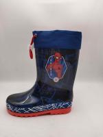 China PVC Kids Character Rain Boots With Removable Lining Wellington Chelsea Style for sale