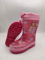 China Safety Comfort Kids Rain Boots Non Slip Paw Patrol Design Childrens Gumboots for sale
