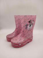 China 100% Waterproof PVC Character Rain Boots Childrens Size Anti Slip OEM Logo for sale