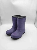 China Anti Slip Waterproof TPR Kids Rain Boots Warm Lining Childrens Mud Boots for sale