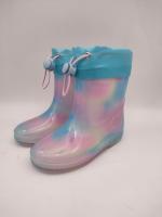 China Customized Kids Rain Boots With Removable Waterproof Liner EU Safety Standards for sale