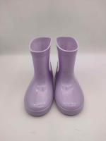 China Childrens Light Up Rain Boots Side Printed Multiple Color Wellington Boots for sale