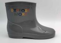 China Flexible PVC Side Print Girls Rain Boots Light Up Childrens Hunter Wellies OEM ODM for sale