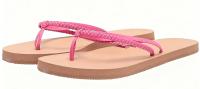 China Solid Sock 15mm EVA Fitflop Womens Slippers Pool Flip Flops With Plaited PU Upper for sale