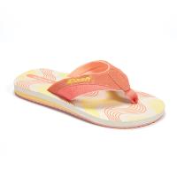China Customized Logo Summer Women's Flip Flops Fabric Thong Sandals Comfortable for sale