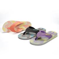 China Customized Logo Summer Women's Flip Flops Fabric Thong Sandals Comfortable for sale