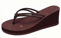 China PVC EVA Materials Ladies Fitflop Wedge Sandals Platform Beach Sandals Wholesale for sale