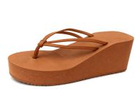 China PVC EVA Materials Ladies Fitflop Wedge Sandals Platform Beach Sandals Wholesale for sale