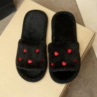 China Soft Sole Ladies Indoor Slippers Womens winter Slippers Anti Slip Design for sale
