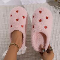 China OEM Faux Fur Lined Womens Slipper Warm Comfy Memory Foam Bedroom Slippers for sale