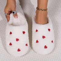 China OEM Faux Fur Lined Womens Slipper Warm Comfy Memory Foam Bedroom Slippers for sale
