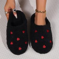 China OEM Faux Fur Lined Womens Slipper Warm Comfy Memory Foam Bedroom Slippers for sale