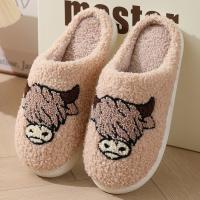 China OEM Womens Holiday Halloween Slipper Knitted Ladies Christmas Slippers Anti Slip for sale