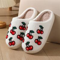 China Fashionable Holiday Women's Indoor Slippers Knitted Upper Shoes Custom Design for sale