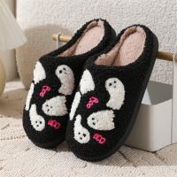 China Fashionable Holiday Women's Indoor Slippers Knitted Upper Shoes Custom Design for sale
