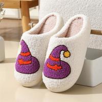 China Custom Brand Womens Warm Slipper Comfy Memory Foam Holiday Slippers for sale