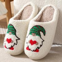 China Custom Brand Womens Warm Slipper Comfy Memory Foam Holiday Slippers for sale