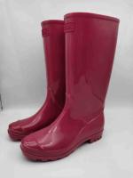 China Custom Color Design Women's Rain Boots Wear Resistant For All Season Use for sale