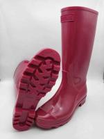 China Custom Color Design Women's Rain Boots Wear Resistant For All Season Use for sale