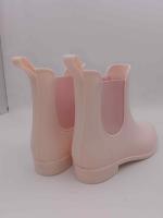 China Womens Slip On Twin Gusset Rain Boots Matt Finish Ankle Gumboots Euro 36-41 for sale