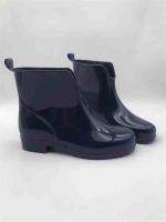 China OEM Brand Women's Rain Boots Matt Finish Ankle Garden Boots Ladies Non Slip for sale