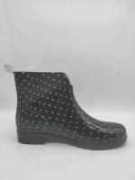 China OEM Brand Women's Rain Boots Matt Finish Ankle Garden Boots Ladies Non Slip for sale