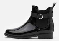 China 100% Waterproof Elastic Guessets Ankle Rain Boots For Women OEM Color for sale