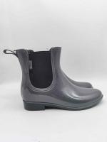 China 100% Waterproof Elastic Guessets Ankle Rain Boots For Women OEM Color for sale
