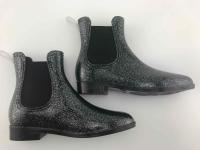 China 100% Waterproof Elastic Guessets Ankle Rain Boots For Women OEM Color for sale