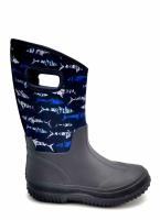 China Customized Pvc Womens Tall Rain Boots Comfortable With Fashionable Uppers for sale
