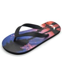China Non Slip Men's Flip Flops Customizable Photo Print Summer Shoes Flip Flops for sale