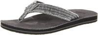 China Multiple Colors Sizes Men's Flip Flops Slippers EVA Denim Sandals With Textile Sock for sale