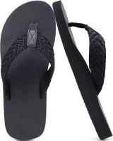 China Screen Print / 3D Print Men's EVA Flip Flops Sandals With Arch Support for sale