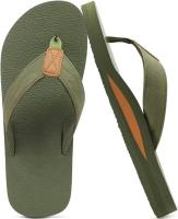 China Screen Print / 3D Print Men's EVA Flip Flops Sandals With Arch Support for sale