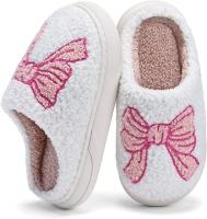 China Kids Boys Indoor Slippers with Breathable Faux Fur Lining with Fun Designs for sale