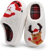 China Kids Boys Indoor Slippers with Breathable Faux Fur Lining with Fun Designs for sale