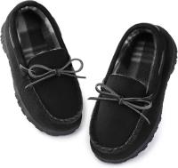 China OEM Fashionable Girls Styles Indoor Moccasins With Bow Trims And Warm Fur LIned for sale