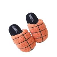 China Soft Sole Cute Sports Ball Indoor Kids Slippers childrens bedroom shoes OEM ODM for sale