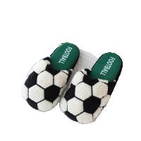 China Soft Sole Cute Sports Ball Indoor Kids Slippers childrens bedroom shoes OEM ODM for sale