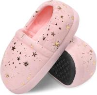 China Custom Brand Stars Style Kids Indoor Slippers With Glow In The Dark Classical Designs for sale
