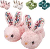 China Animal Shape Kids Indoor Slippers , Childrens Warm Slippers Custom Colors And Sizes for sale