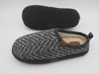 China Warm Men's Memory Foam Slippers Rubber Sole Indoor Outdoor Slippers Wholesale for sale