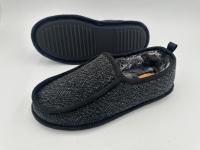 China Memory Foam Mens' Indoor Slippers TPR Rubber Sole Warm House Shoes Custom Sizes for sale