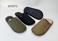 China Fashionable Mens' Indoor Slippers Rubber Sole Machine Washable Winter Slippers for sale